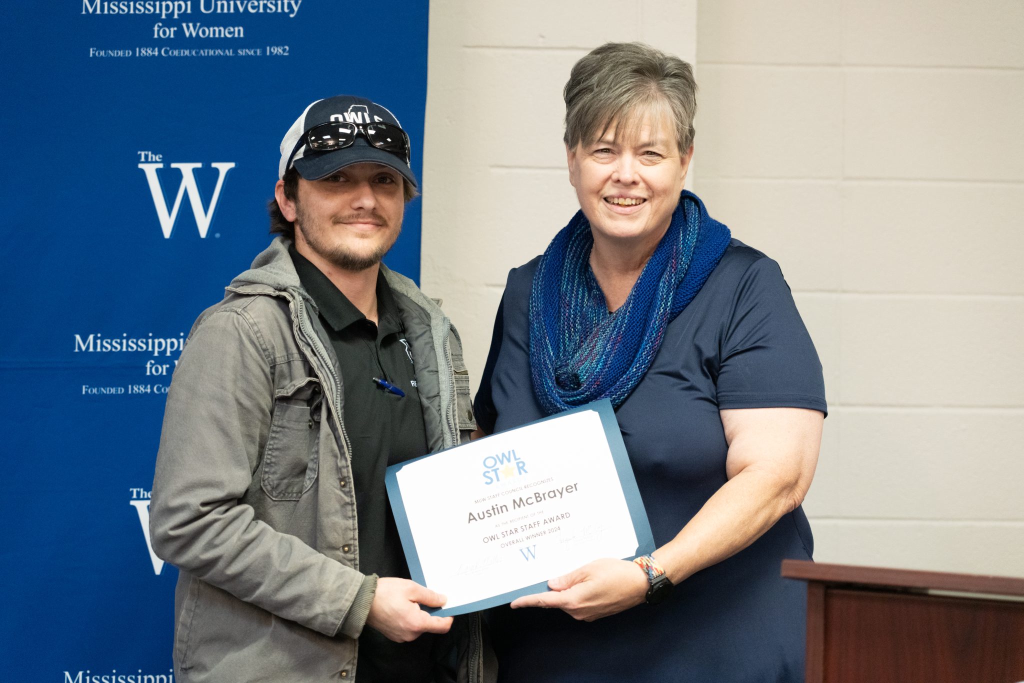 Austin MacBrayer named Owl Star for 2024 – The W